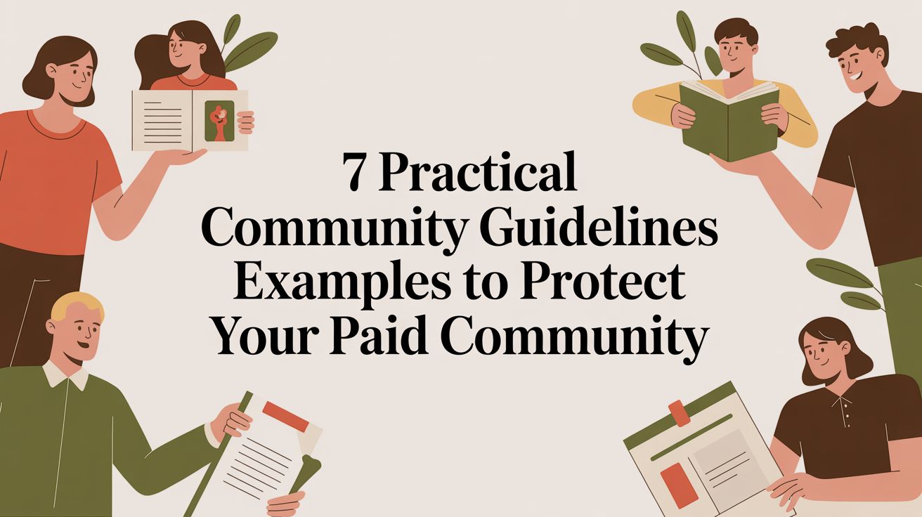 7 Practical Community Guidelines Examples to Protect Your Paid ...